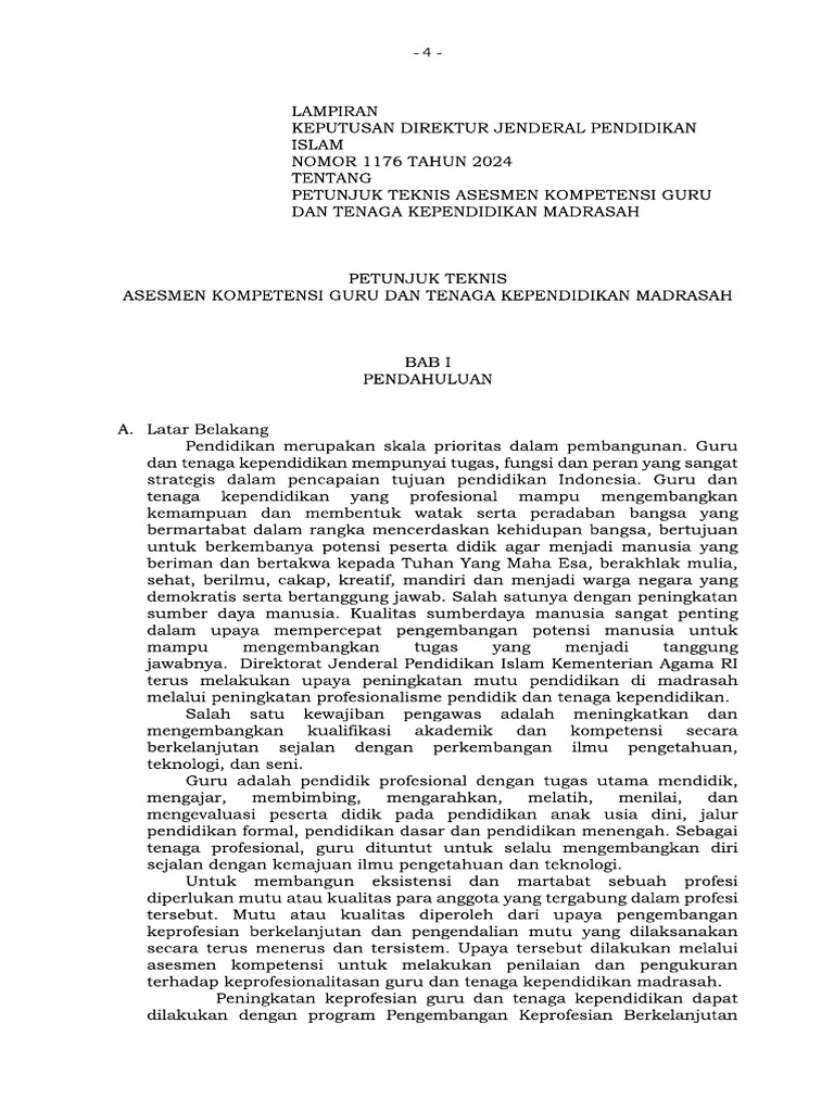 Contoh Juknis AKGTK LB4 | PDF