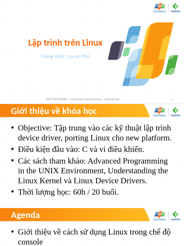 Bài 1 - Lập trình trên Linux | PDF