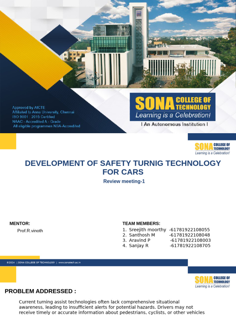 ©2024 - SONA COLLEGE OF TECHNOLOGY - WWW - Sonatech.ac - in | PDF