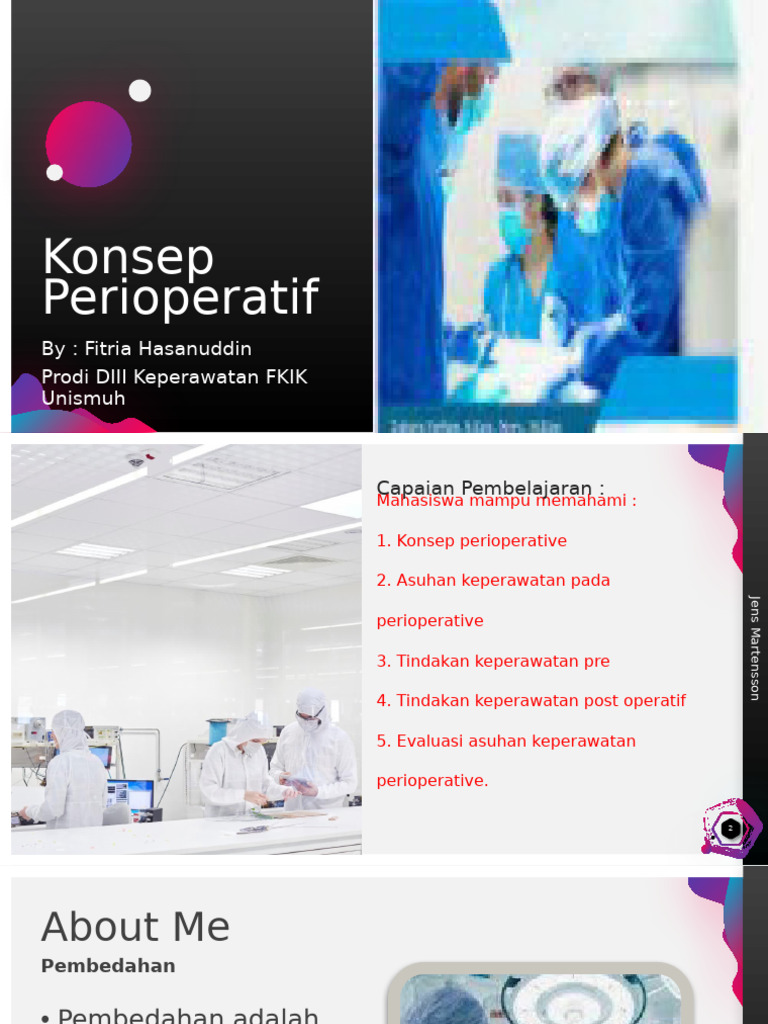 Konsep Perioperatif | PDF