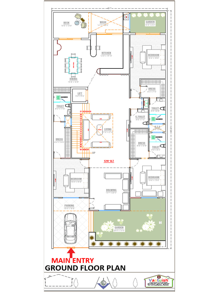 GROUND FLOOR PLAN | PDF