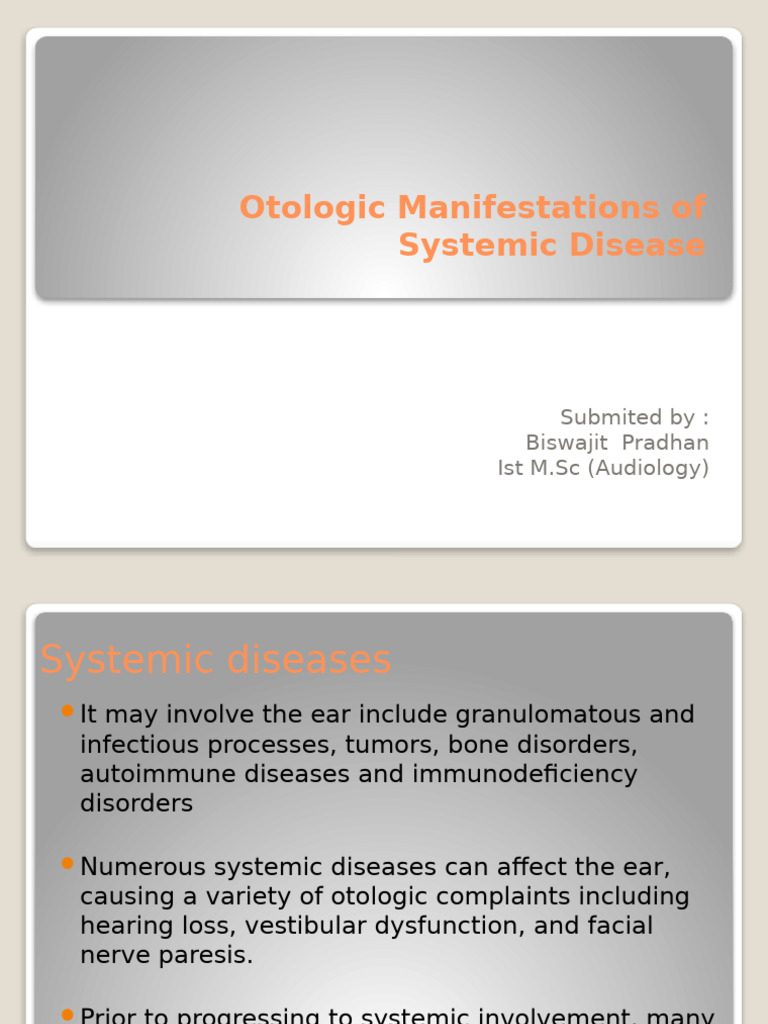 Ent Presentation On Hearing Aid and CI | PDF | Medical Specialties ...