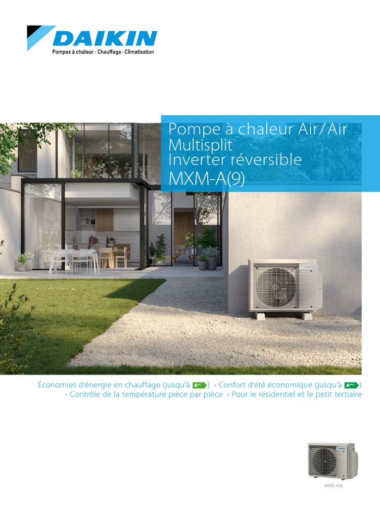 Daikin Multi Split MXM-A9 2023 | PDF | Technology & Engineering