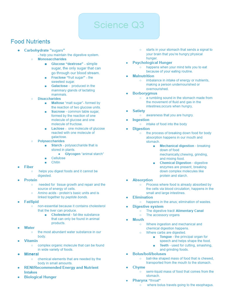 Science 8 - Bio | PDF