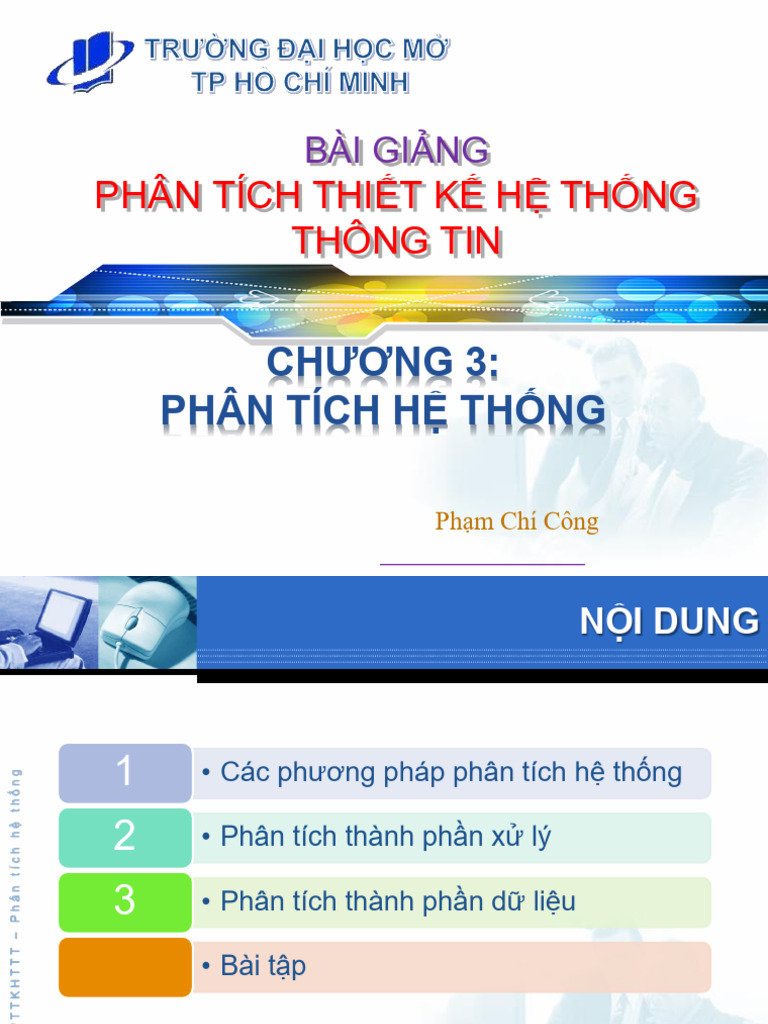 PTTKHT Chuong3 | PDF