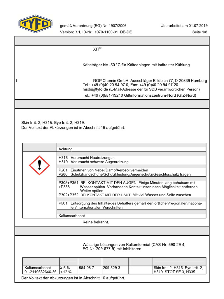 TYFOXIT-F15-F50 de SD | PDF