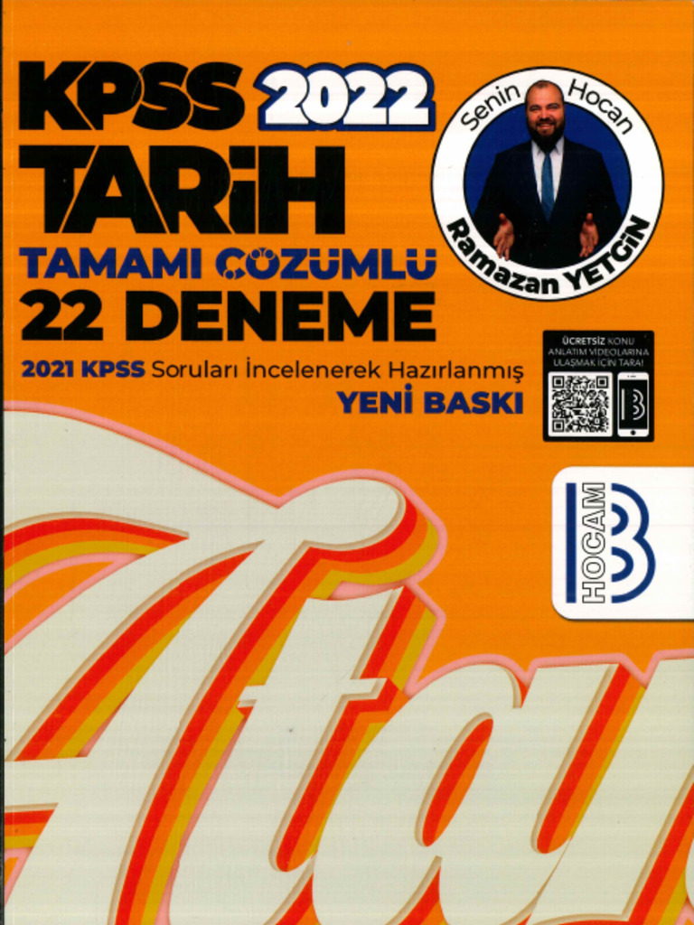 Tarih Benim Hocam 22'li Deneme 2022 | PDF