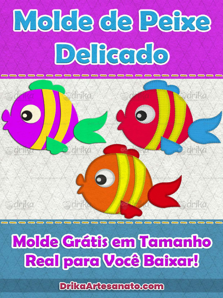 Molde de Peixe 1 | PDF