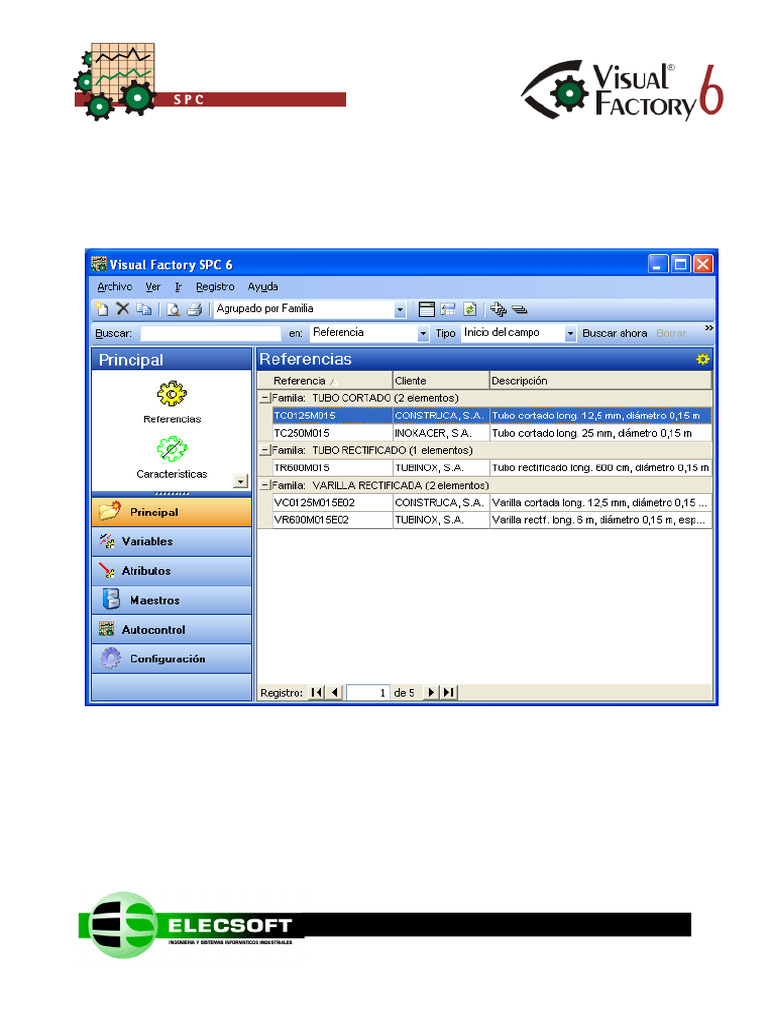 Novedades de Visual Factory SPC 6 | PDF