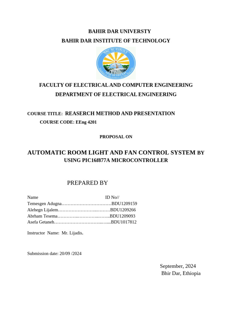 Final Proposal | PDF