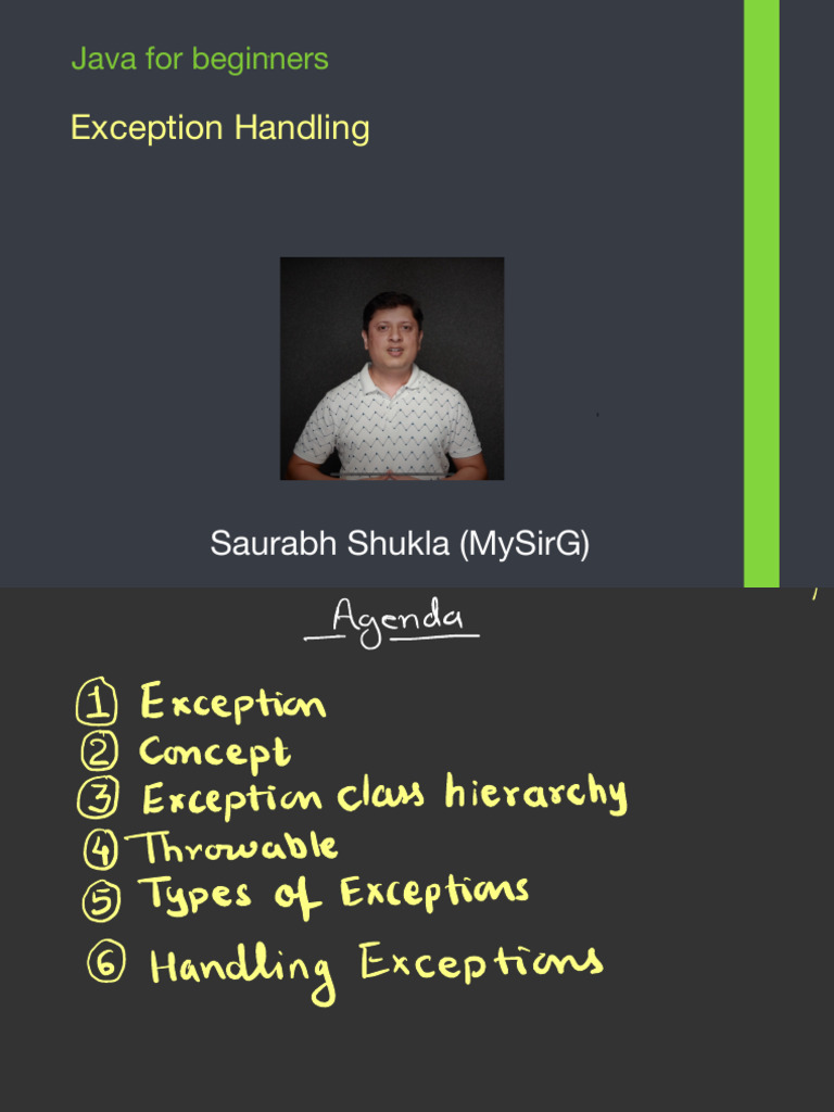 32 Exception Handling | PDF