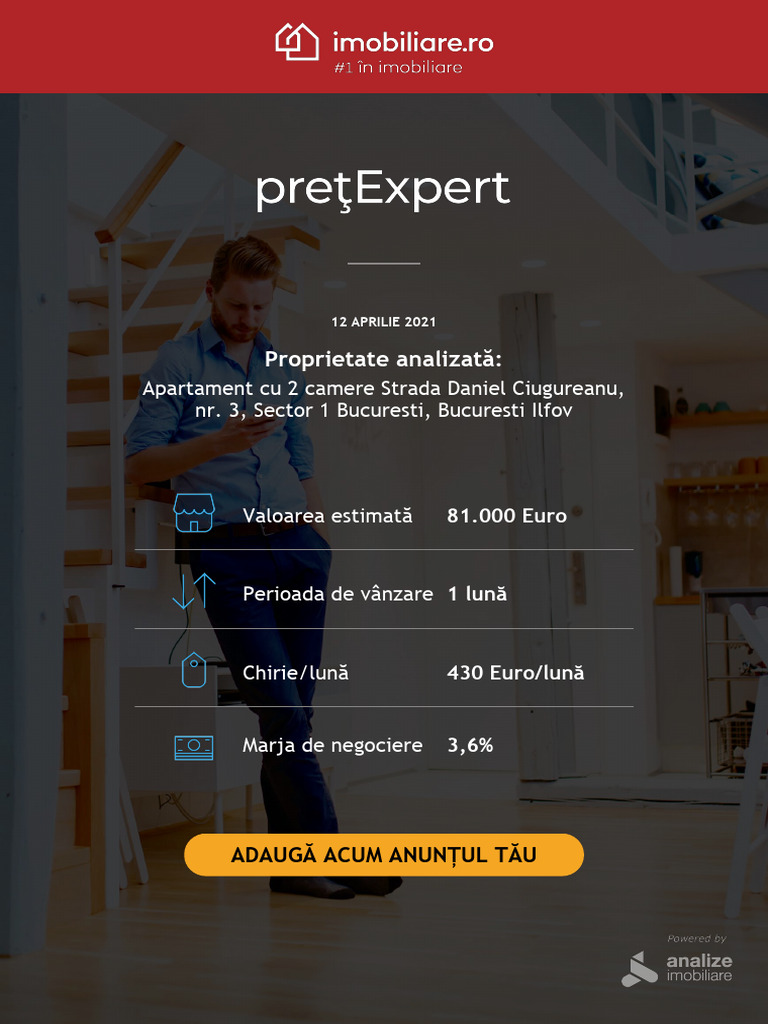 Apartament Cu 2 Camere Bucuresti 12-04-2021 | PDF