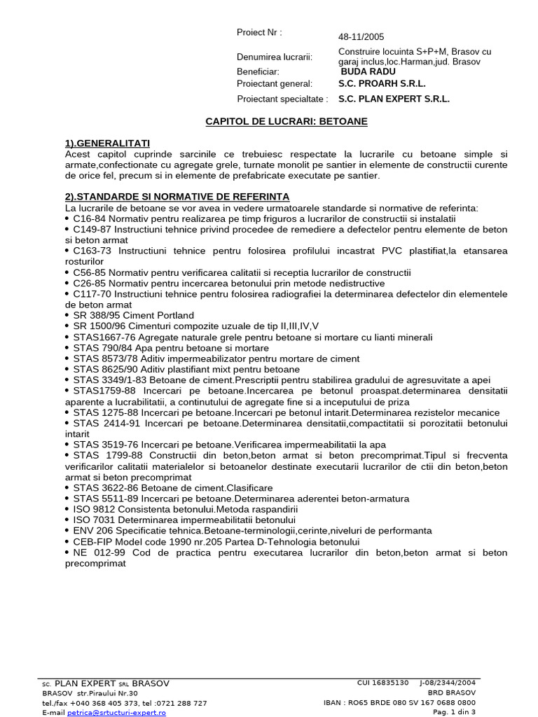 Betoane | PDF