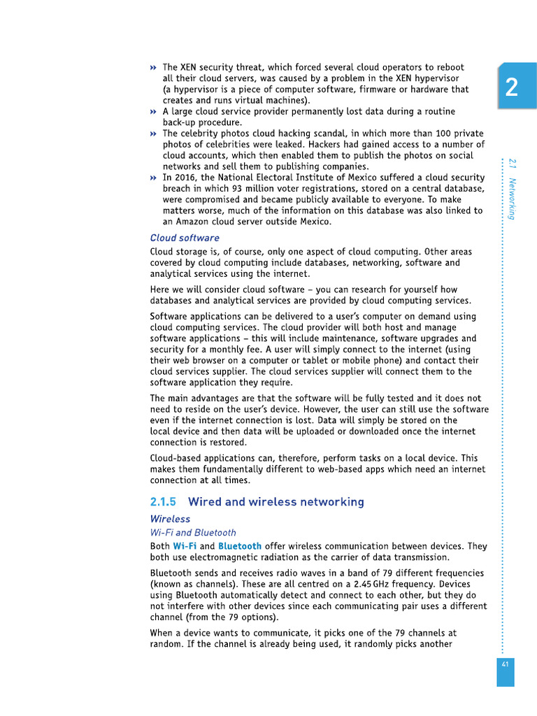 Wired and Wireless Networking | PDF