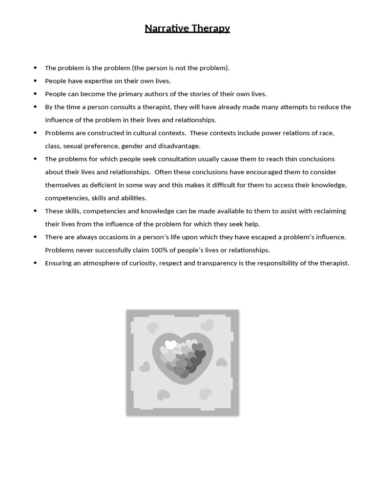 Narrative Therapy | PDF