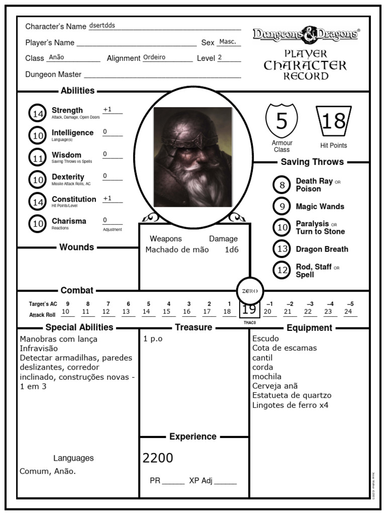 Character: Abilities | PDF