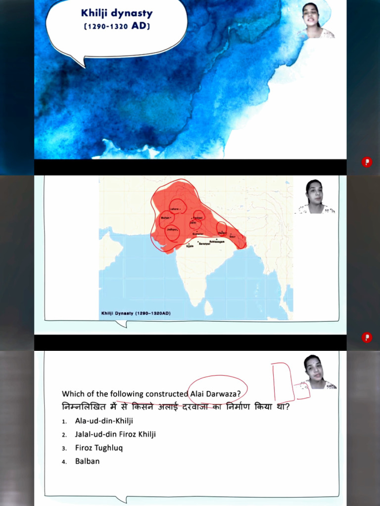Delhi Sultanate Part 2 - Khilji Dynasty | PDF