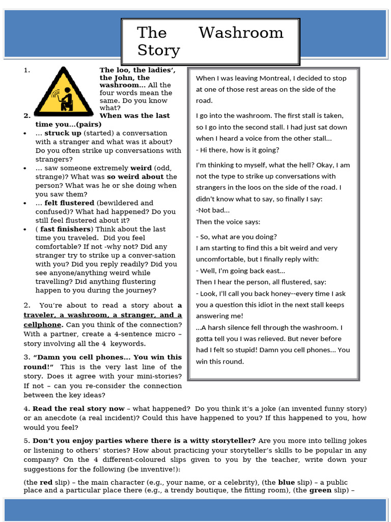 A Funny Tense Review Story Reading Comprehension A Reading ...