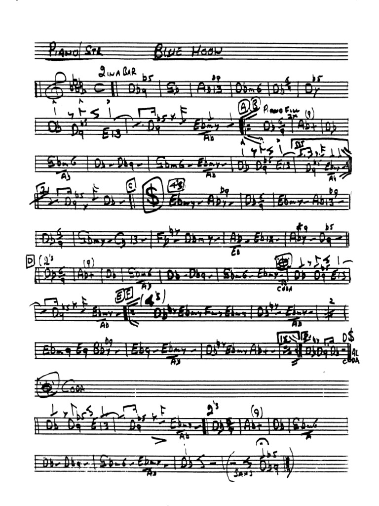 Blue Moon. Piano-Guitar | PDF