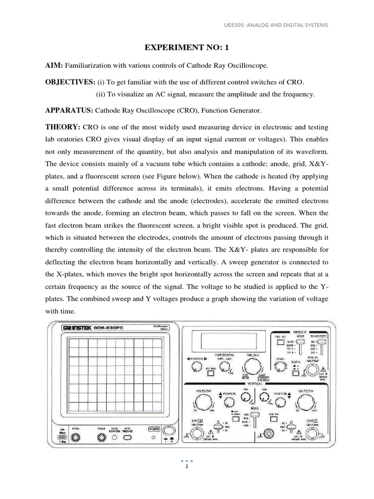 Measurement Science Lab Manual-1 | PDF