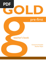 Gold b1 Prefirst New Edition Coursebook | PDF