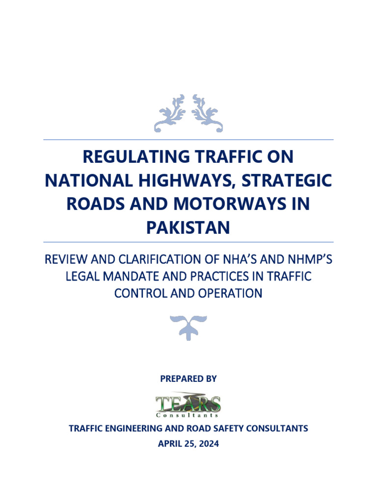 Regulating Traffic On Motorways 25042024 | PDF | Highway | Controlled ...