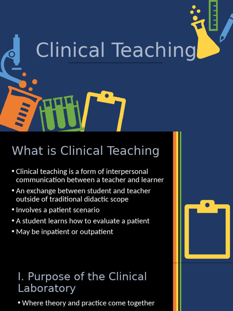 Clinical Teaching | PDF