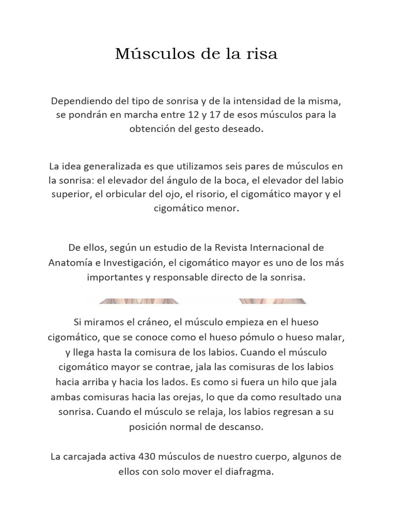 Músculos de La Risa | PDF