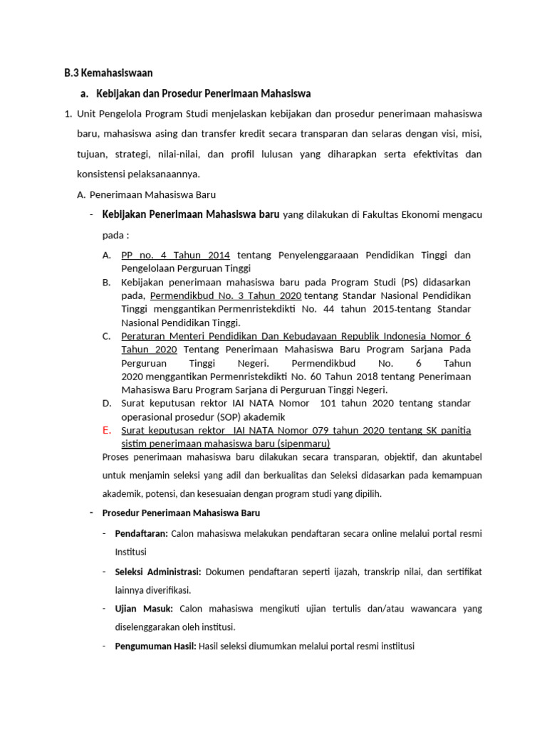 Bu Farida Kemahasiswaan PBS | PDF