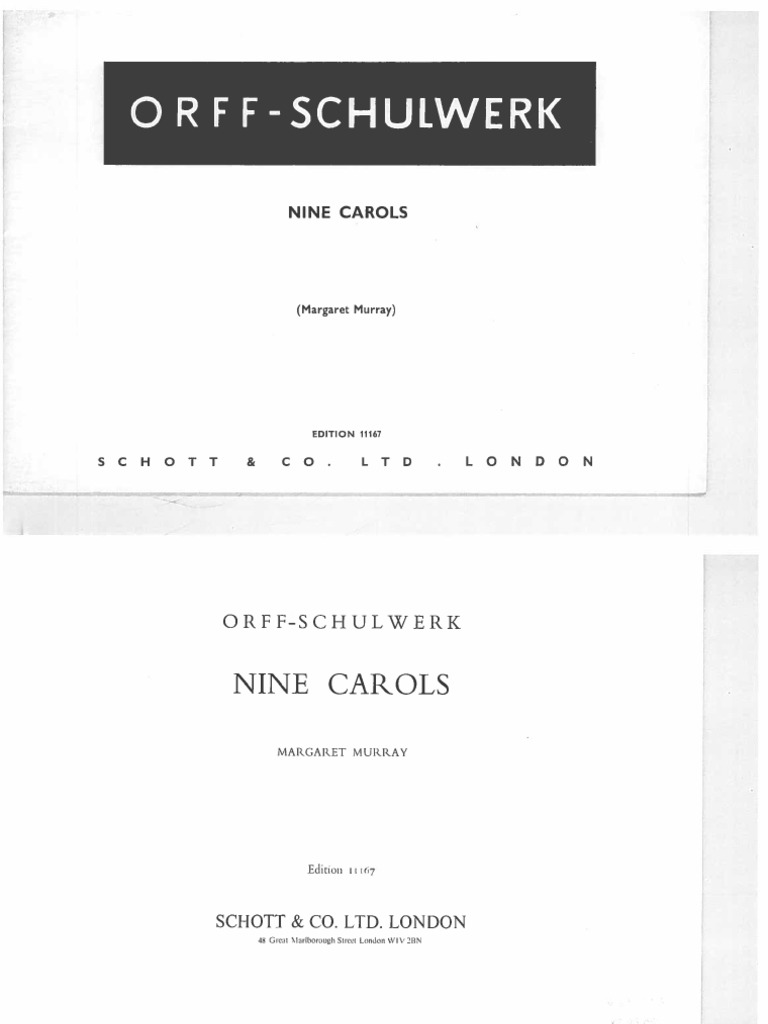Orff - Schulwerk | PDF