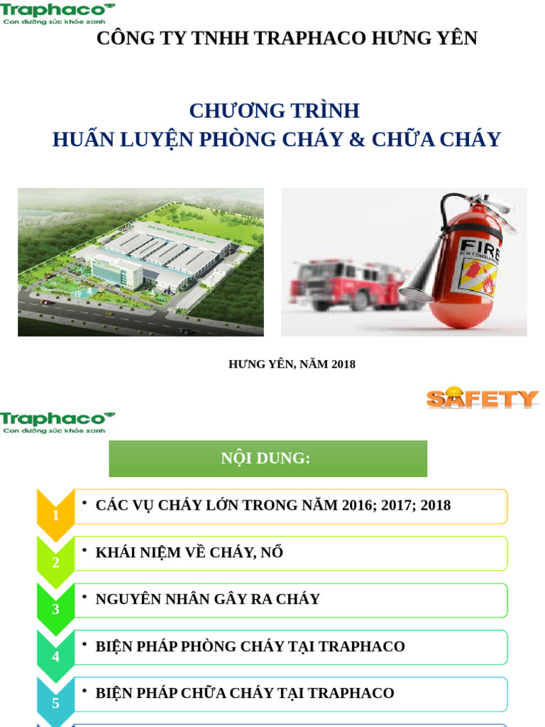 Tai Lieu Dao Tao PCCC | PDF