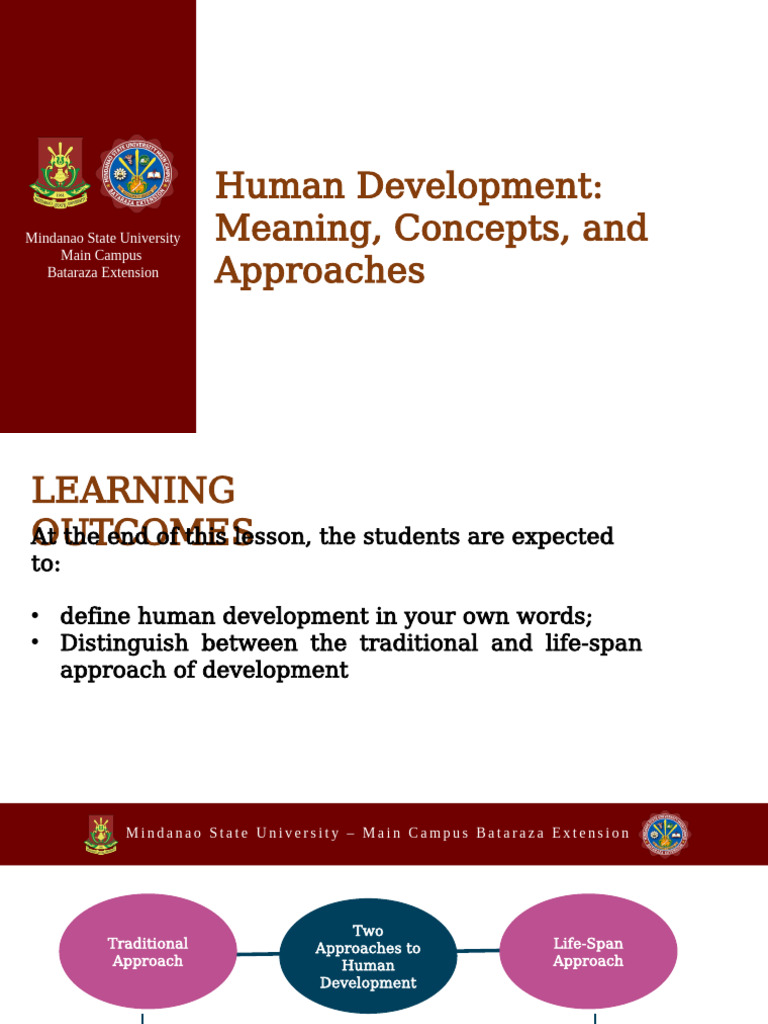 On 2. Human Development Meaning Concepts and Approaches | PDF