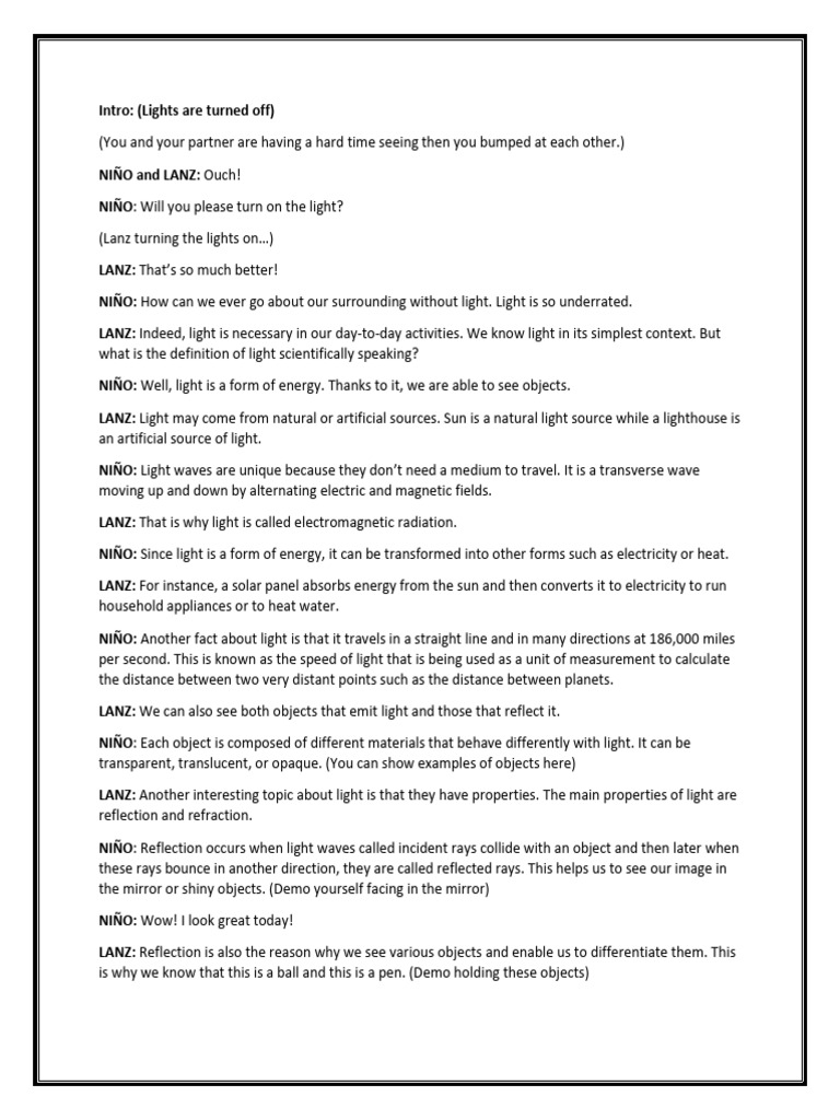 Script Peta Niño | PDF