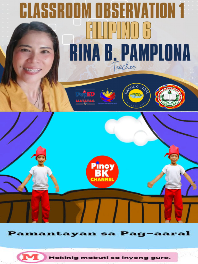 Co1 Filipino6 Rina p. | PDF