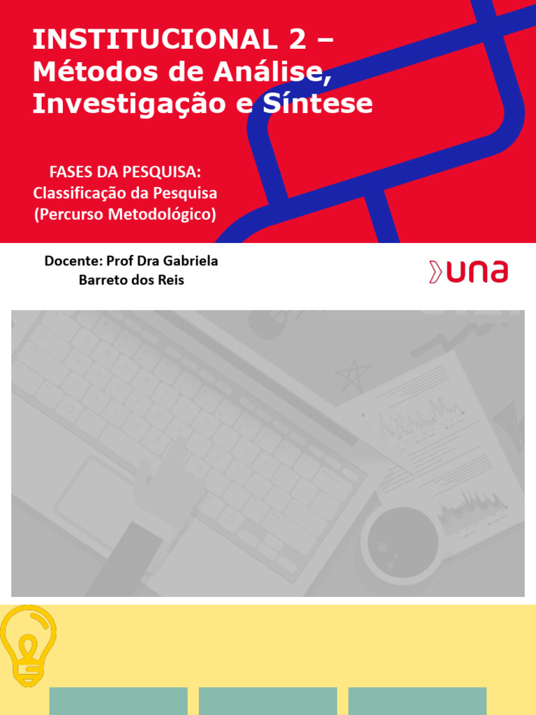 Aula 6 - Percurso metodológico | PDF