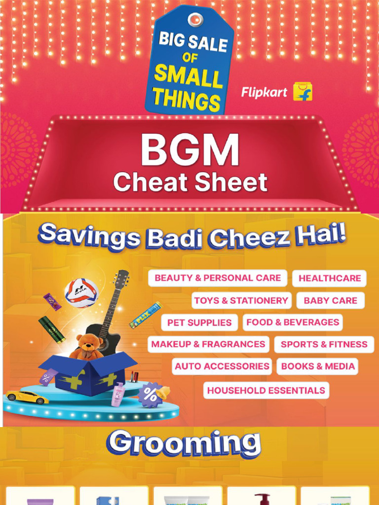 BSoST - BGM CheatSheet | PDF