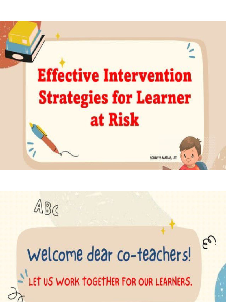 Intervention | PDF