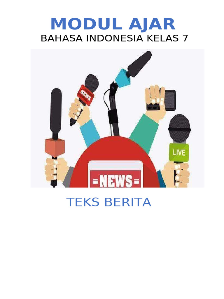Modul Ajar Teks Berita 7 | PDF