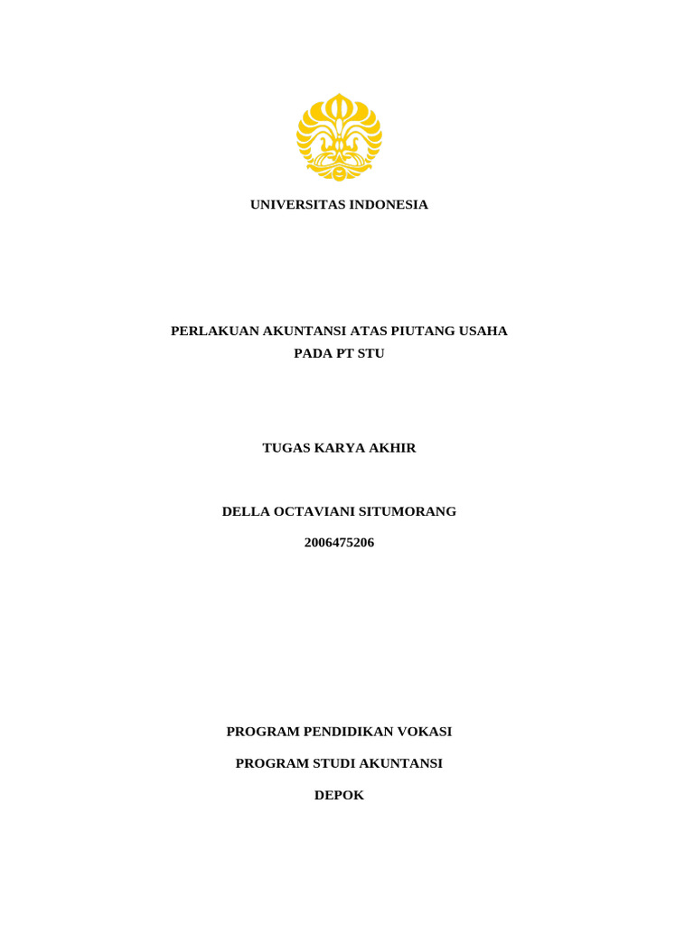 Della Octaviani-TKA Revisi | PDF