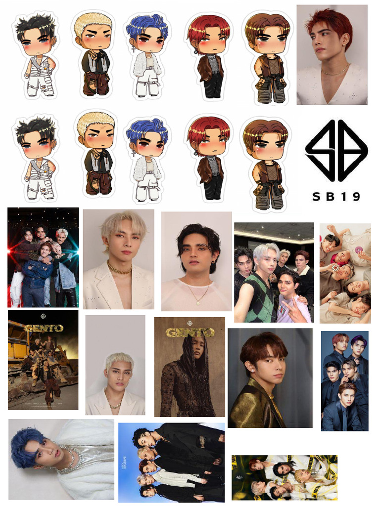 SB19 Stickers 1 | PDF