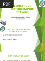 Orthographic Drawing Basics | PDF | Elementary Geometry | Classical ...