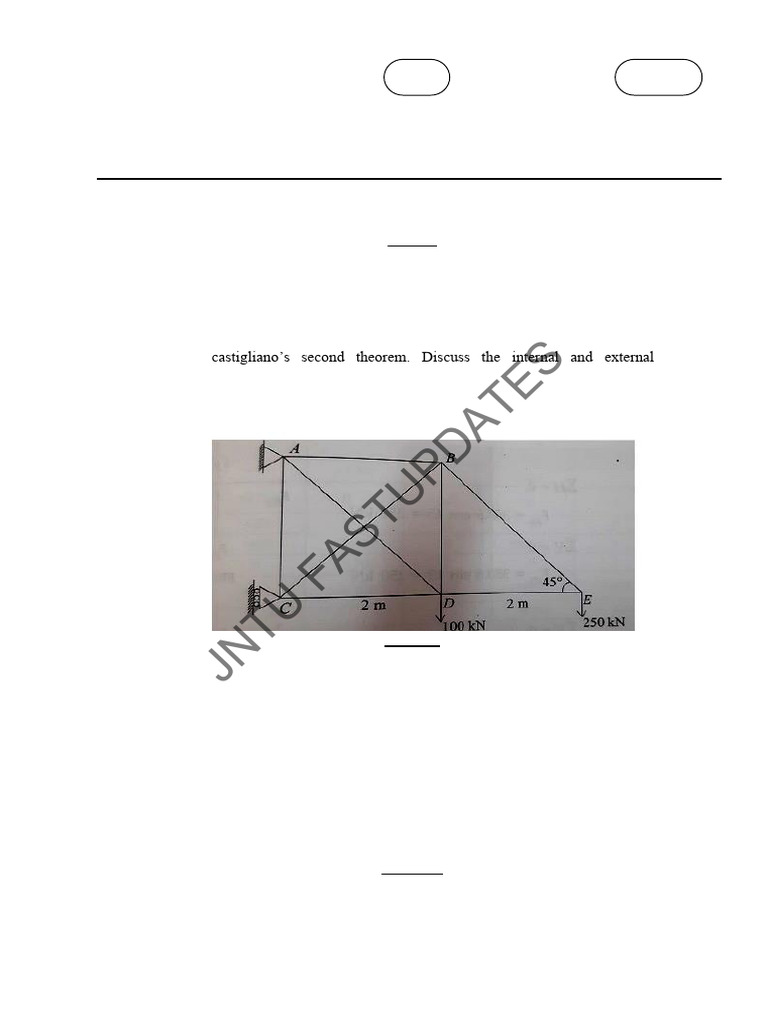 Advanced Structural Analysis Dec 2023 | PDF