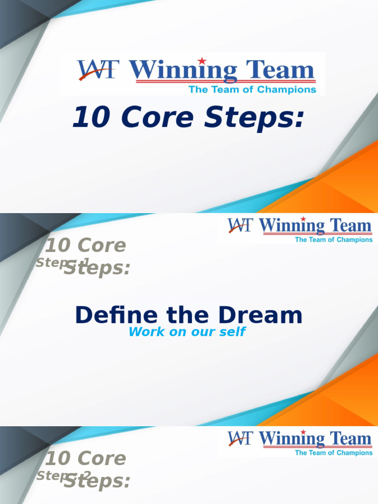 10 Core Steps | PDF
