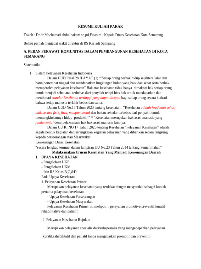 Resume Kuliah Pakar Intan Maulia | PDF