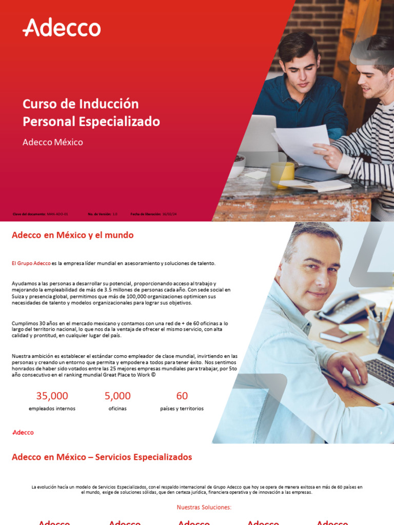 Curso de Induccion | PDF | Business | Crecimiento personal y profesional