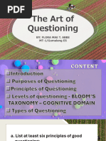 Costas Levels of Questioning | PDF | Inquiry | Cinderella