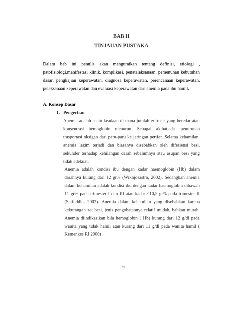 BAB II WINARNI Askep Secara Teori, Gordon | PDF