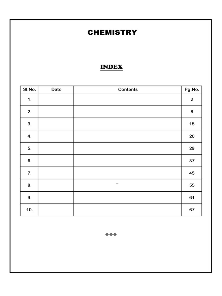 LC Chemistry XI (2024 25) F | PDF