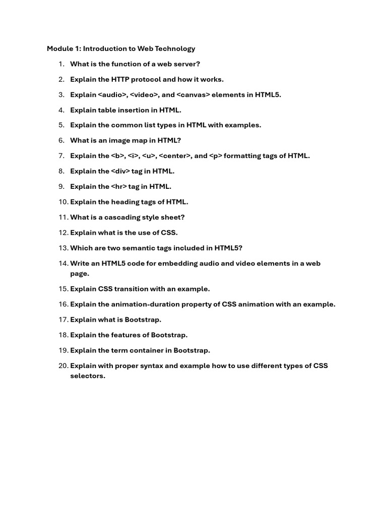 Module 1 - Merged | PDF