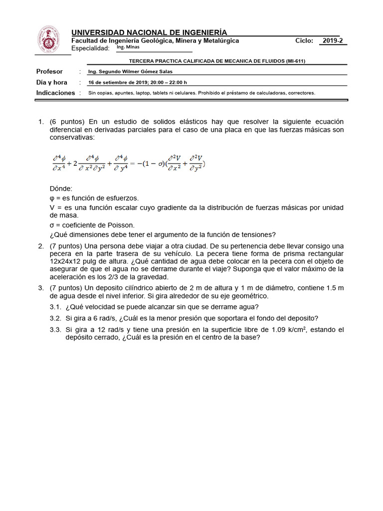 3ra Practica MF 2019 2 | PDF